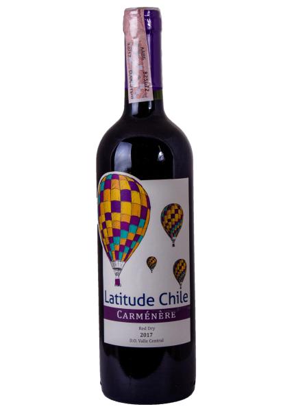 Вино Latitude Chile Carmenere Красное Сухое 0.75 л. Купить в Украине ...