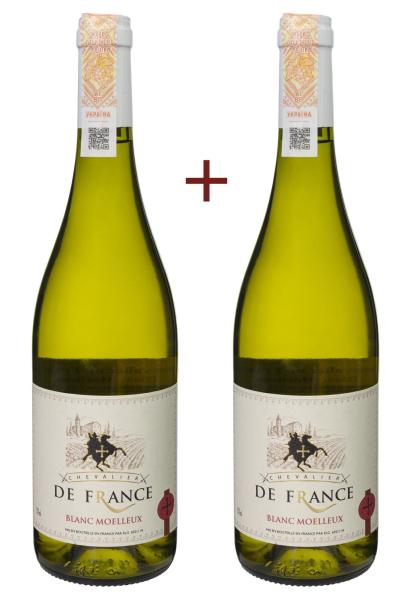 Вино Набор вина Chevalier de France Blanc Moelleux Белое Полусладкое 0. ...